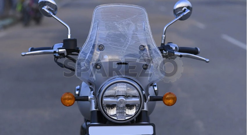 For Royal Enfield Super Meteor 650 Wanderer Premium Windshield Clear Screen