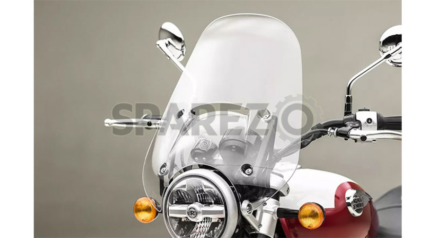 For Royal Enfield Super Meteor 650 Touring Screen Kit Clear