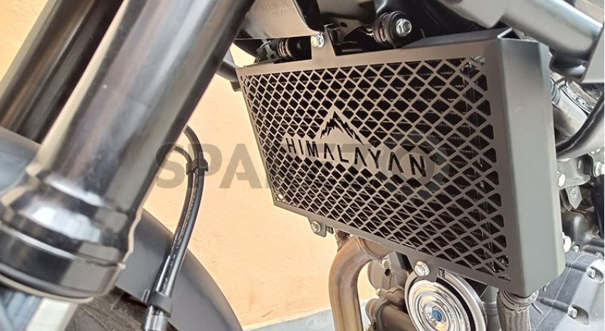 For Royal Enfield New Himalayan 450 Radiator Guard Black