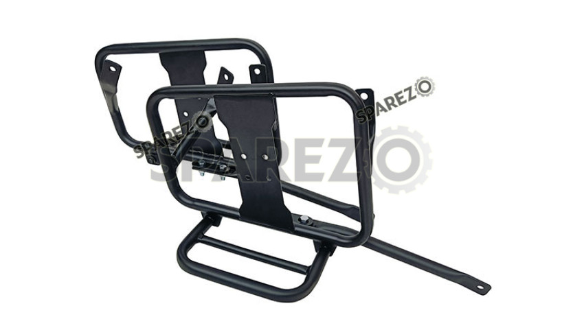 Fit For Royal Enfield New Himalayan 450 Canvas Pannier Black Bags With ...