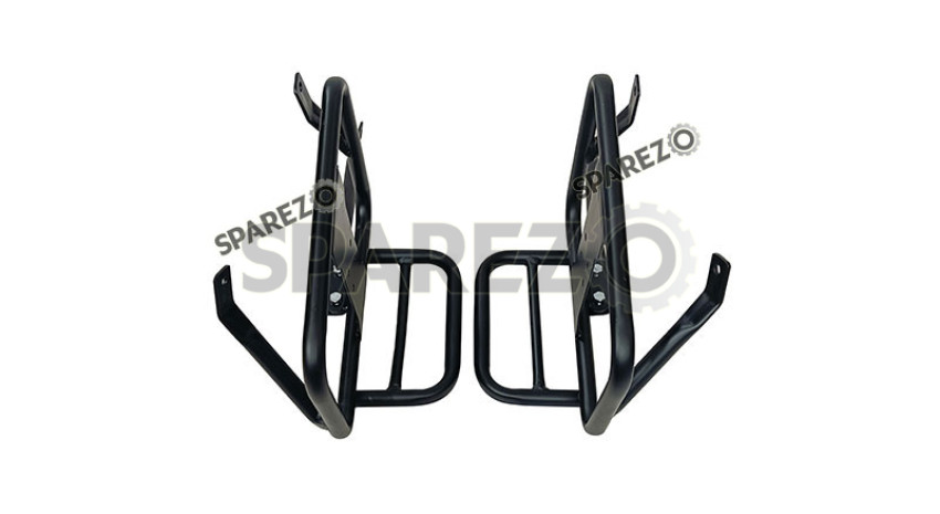 Fit For Royal Enfield New Himalayan 450 Canvas Pannier Black Bags With ...