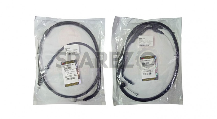 Genuine Royal Enfield Interceptor 650 Clutch & Throttle Cable Assembly ...