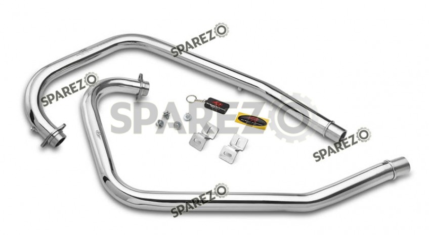 Royal Enfield GT And Interceptor 650cc Red Rooster Header Bend Pipe ...